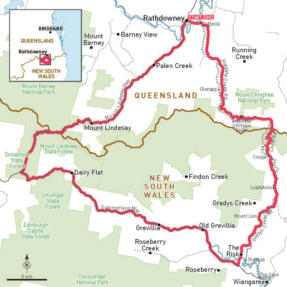 Border ranges ramble – RIDE ON